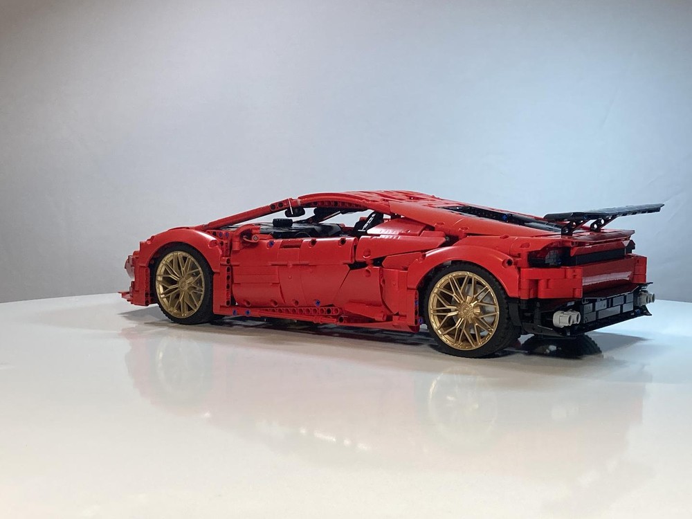 LEGO MOC 1:8 LEGO Technic Lamborghini Huracan V2 by Lego__Bee | Rebrickable - Build with LEGO