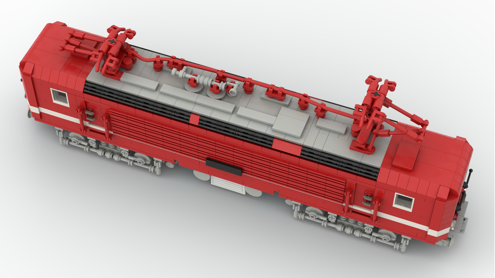 LEGO MOC Locomotive électrique - DR Class 243 DR IV - MOC by Mimi68 ...