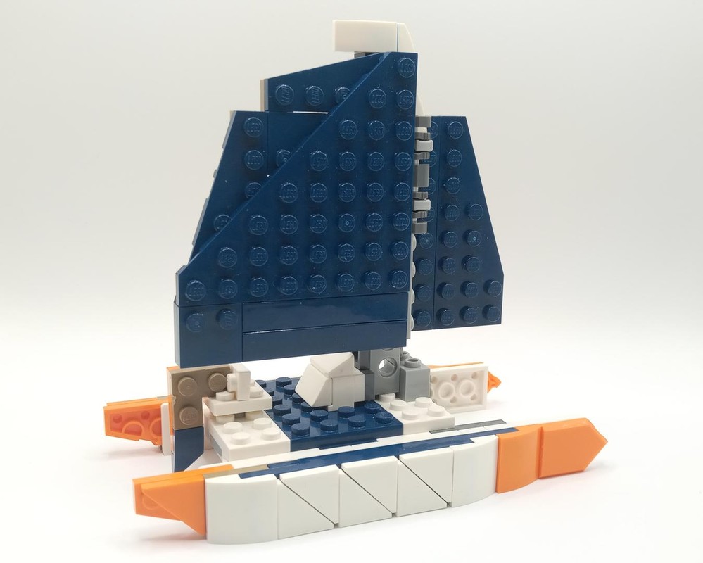 LEGO MOC-133840 31126 Catamaran by Dafeld | Rebrickable - Build with LEGO