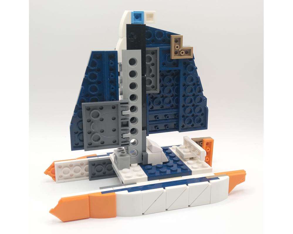LEGO MOC 31126 Catamaran by Dafeld | Rebrickable - Build with LEGO