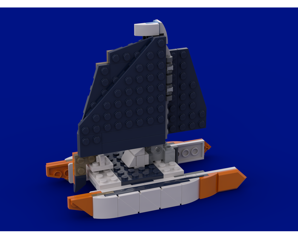 LEGO MOC-133840 31126 Catamaran by Dafeld | Rebrickable - Build with LEGO