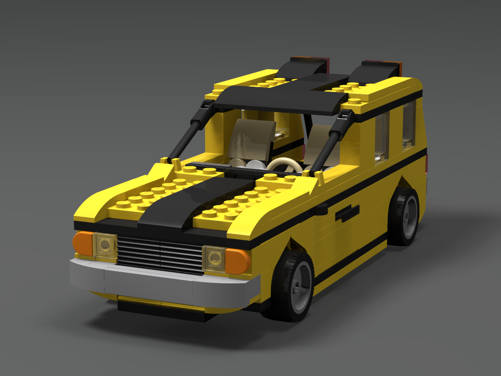Lego Moc Sleeper Van By Rsluked Rebrickable Build With Lego