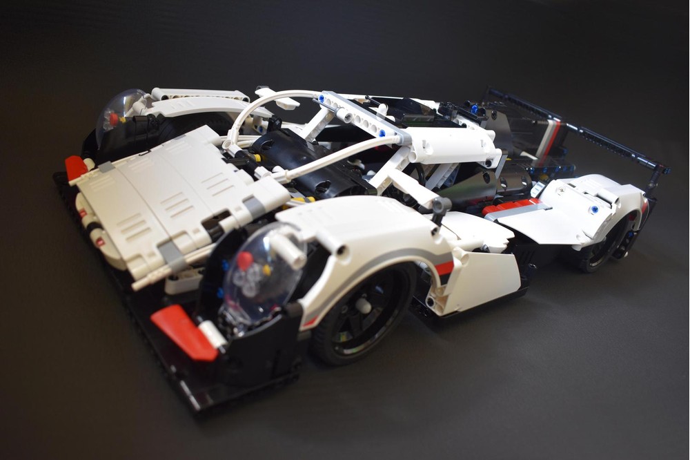 Lego Moc 42096 Lmp 1 Car By Jelo Rebrickable Build With Lego