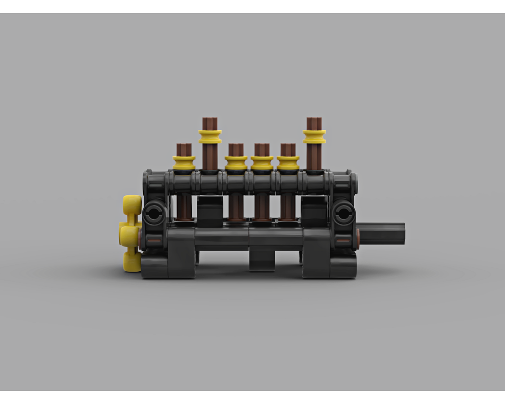 LEGO MOC Mini Engine Inline 6 by @McCatty_TECH | Rebrickable - Build ...