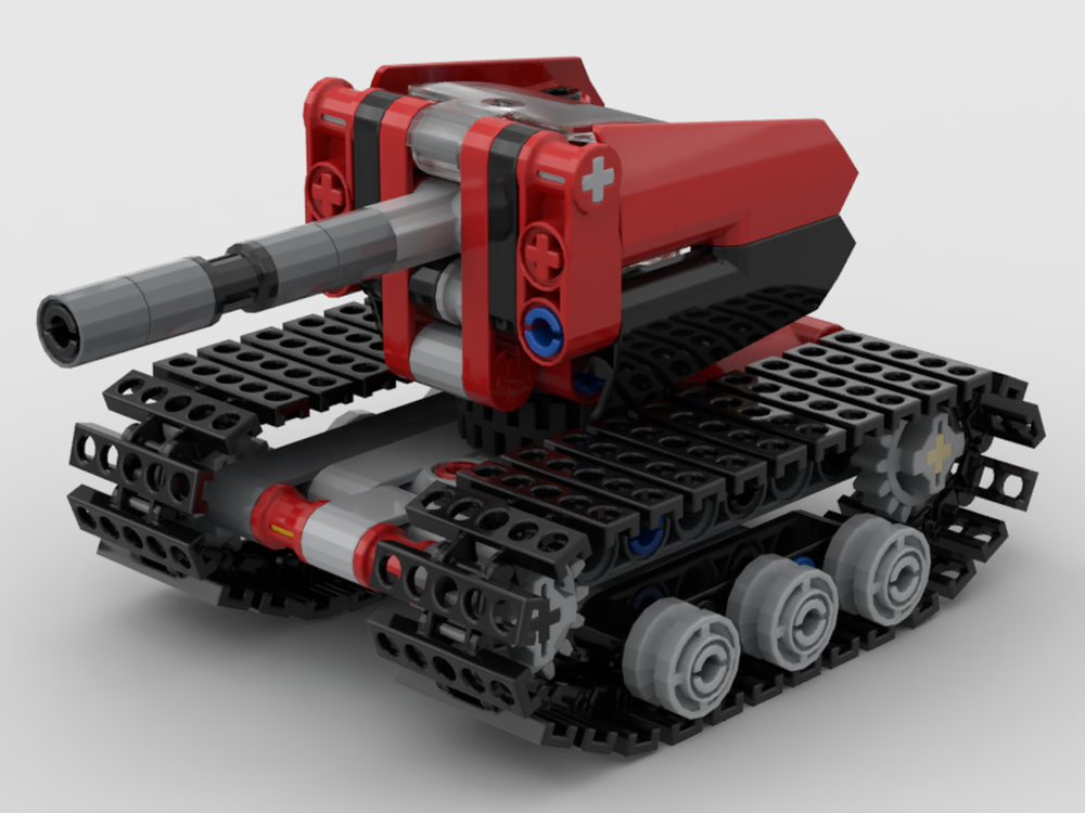 LEGO MOC 42148 Tank by artemisovsky | Rebrickable - Build with LEGO