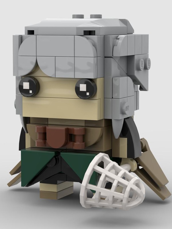 LEGO MOC Yabusame BrickHeadz by dutchsnake5 | Rebrickable - Build with LEGO