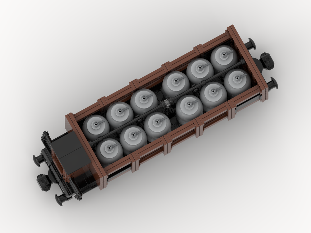 LEGO MOC Acid carrying Wagon with Brakeman's Cab (8w) by copernicus508 ...