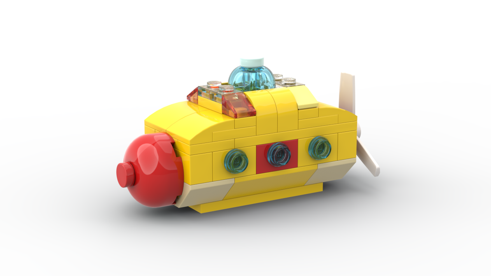 LEGO MOC 11020 Submarine by Lenarex | Rebrickable - Build with LEGO