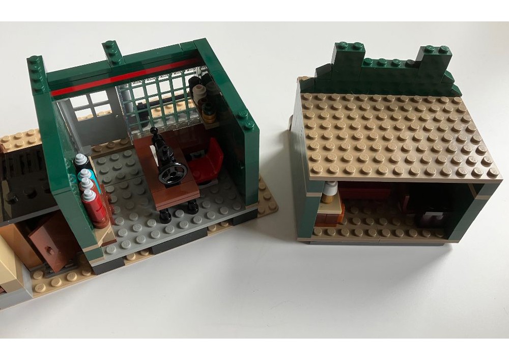 LEGO MOC Western Barber and Tailor Shop by foreverSorting | Rebrickable ...