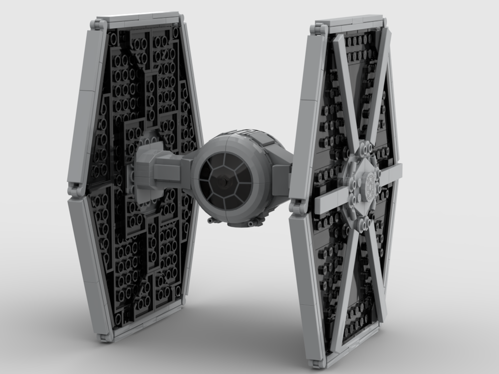 LEGO MOC TIE/ln 75347 scale by vikingos | Rebrickable - Build with LEGO