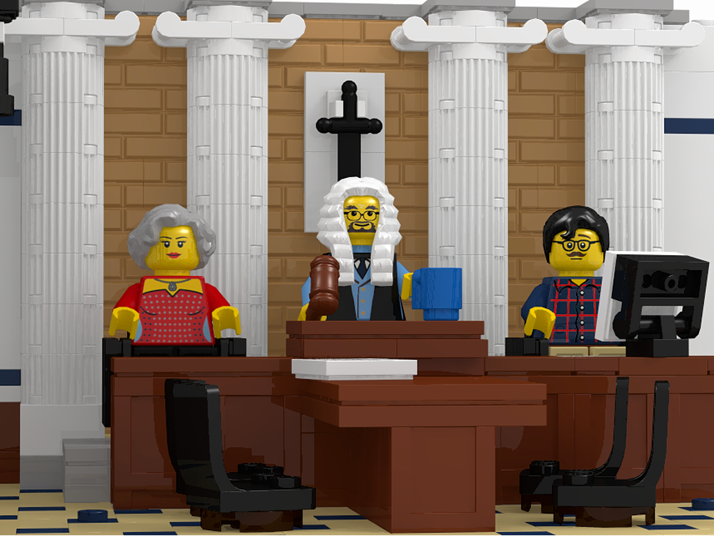 LEGO MOC Modular Supreme Court by andrepsramos | Rebrickable - Build ...