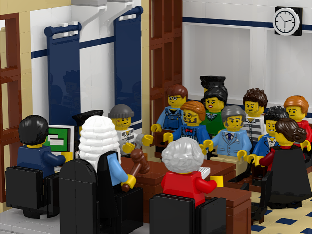 LEGO MOC Modular Supreme Court by andrepsramos | Rebrickable - Build ...