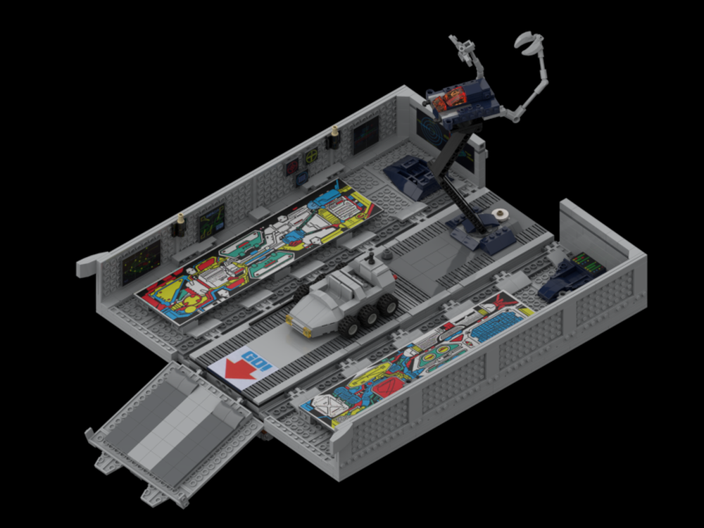 LEGO MOC 10302 Optimus Prime Trailer Command Center / Combat Deck by ...