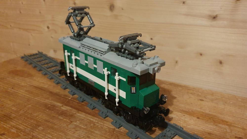 LEGO MOC ÖBB 1245 by Klemmbausteinmagie | Rebrickable - Build with LEGO