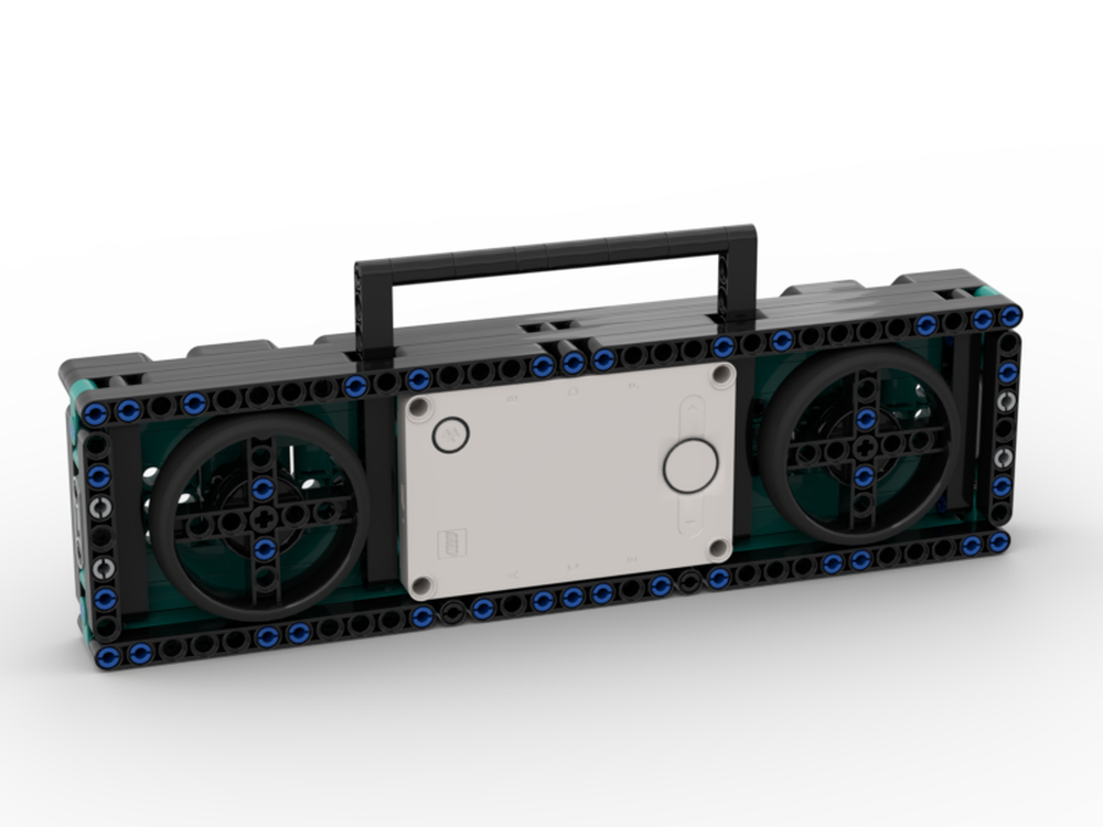 LEGO MOC Boombox by BD Technic | Rebrickable - Build with LEGO