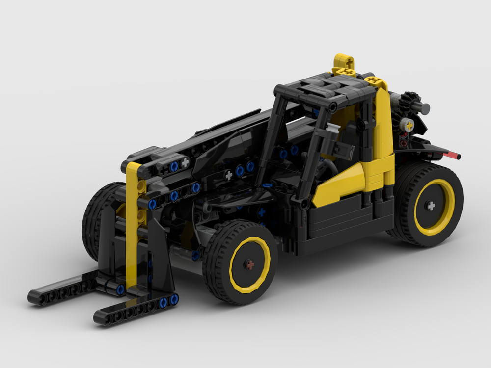 LEGO MOC Telehandler (42151) by ConstructionsByDonat | Rebrickable ...