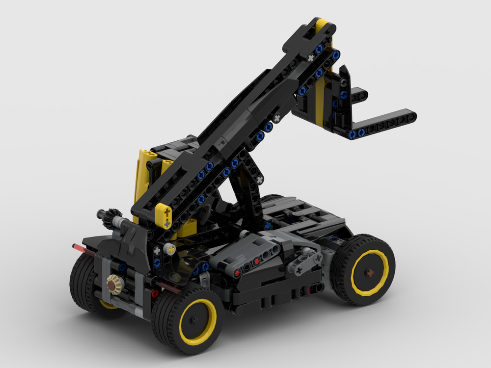 LEGO MOC Telehandler (42151) by ConstructionsByDonat | Rebrickable ...