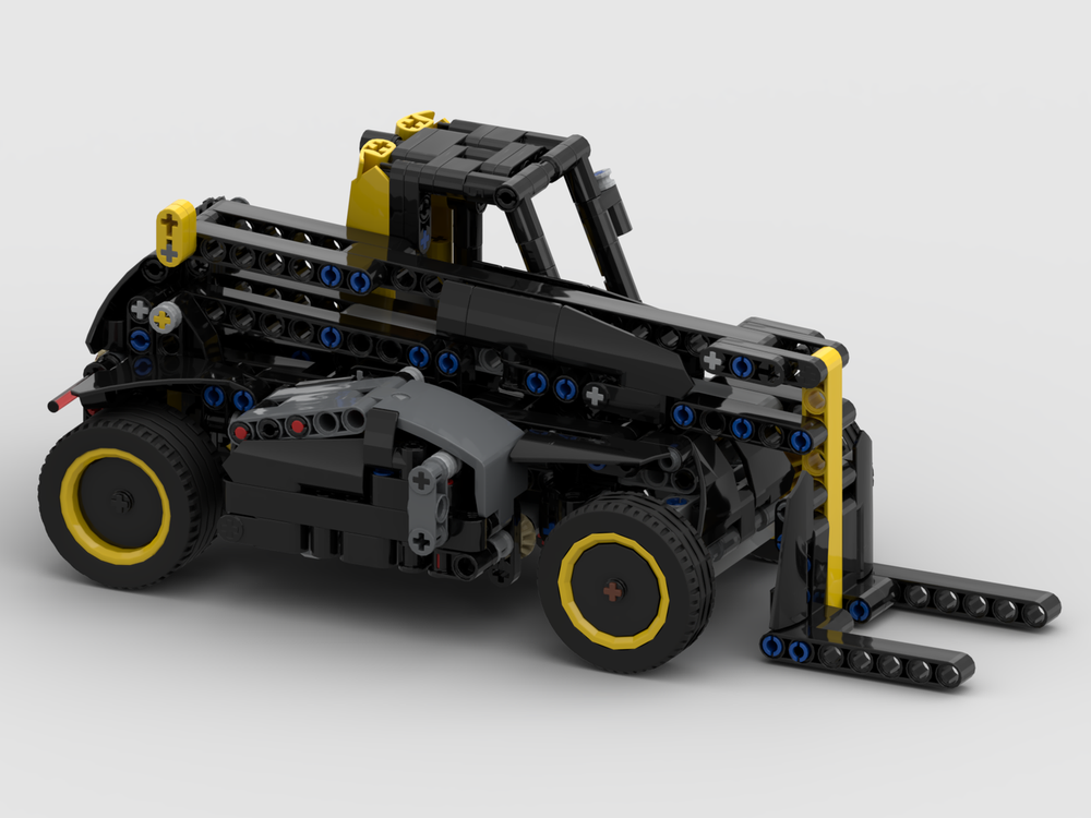LEGO MOC Telehandler (42151) by ConstructionsByDonat | Rebrickable ...