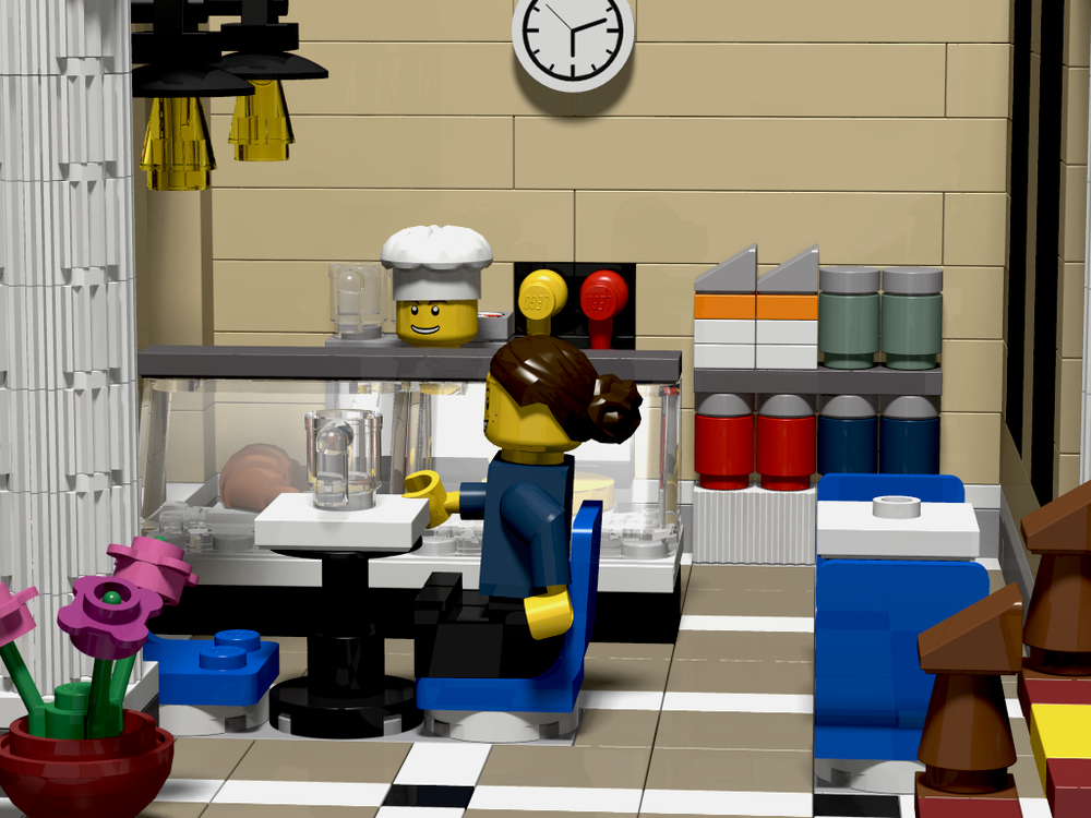 Lego Moc Modular University By Andrepsramos Rebrickable Build With Lego