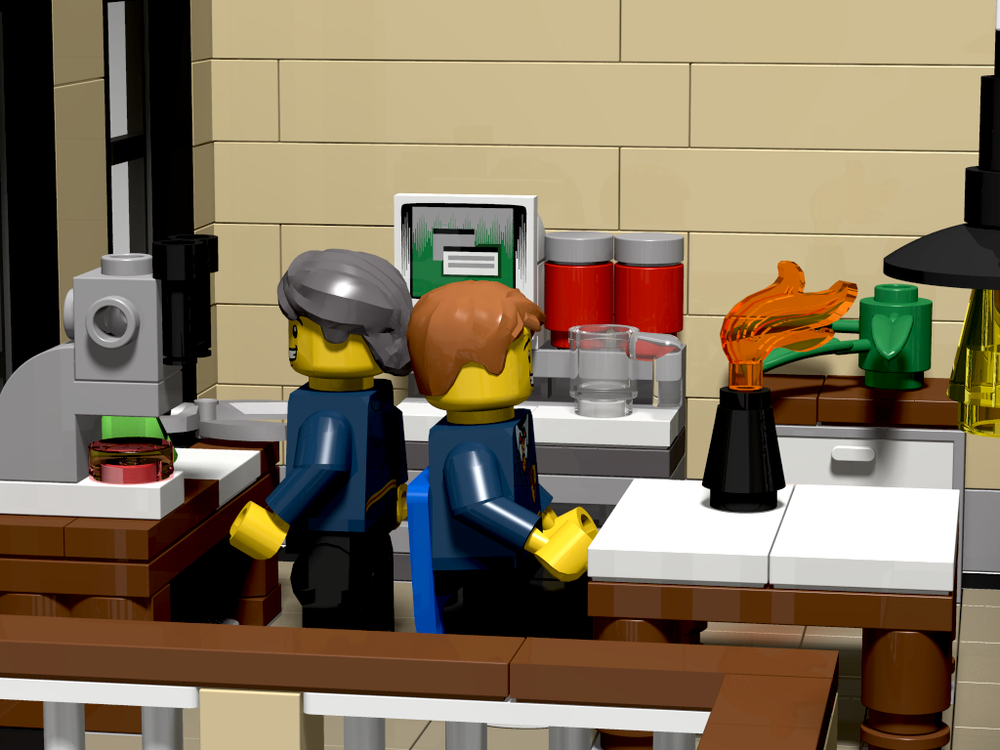 Lego Moc Modular University By Andrepsramos Rebrickable Build With Lego