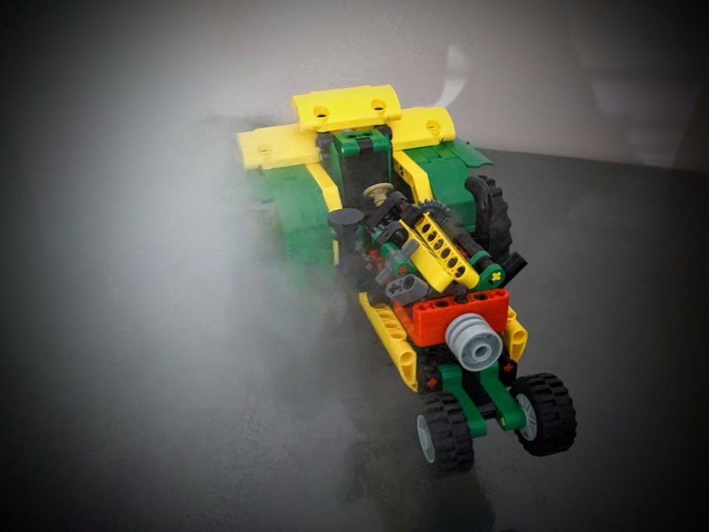 Lego Moc 42136 Tractor Pulling By Fabiobrickinthewall Rebrickable
