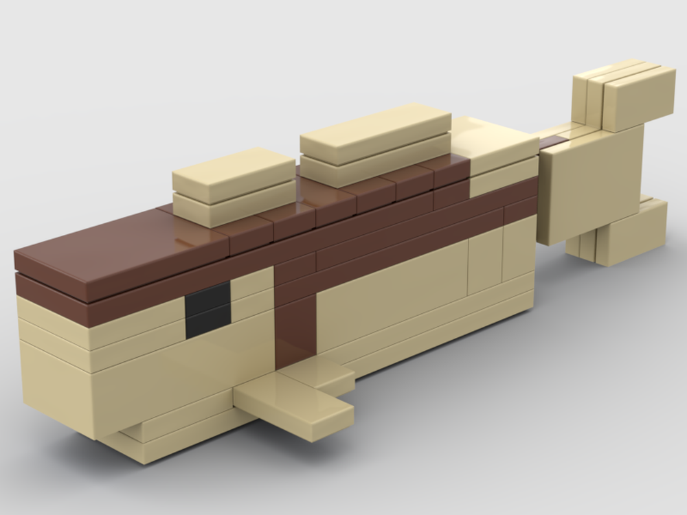 LEGO MOC Minecraft Cod by builditmac | Rebrickable - Build with LEGO