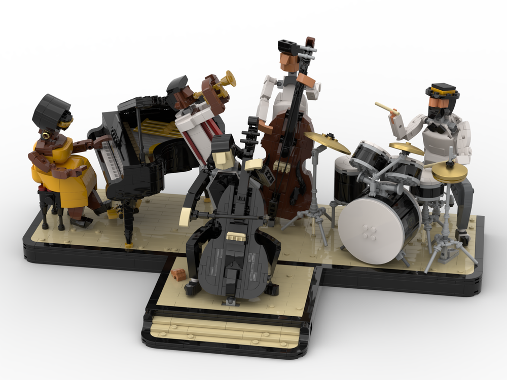 LEGO MOC Wednesday Addams with Cello by rykfield | Rebrickable - Build ...