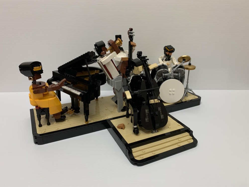 LEGO MOC Wednesday Addams with Cello by rykfield | Rebrickable - Build ...