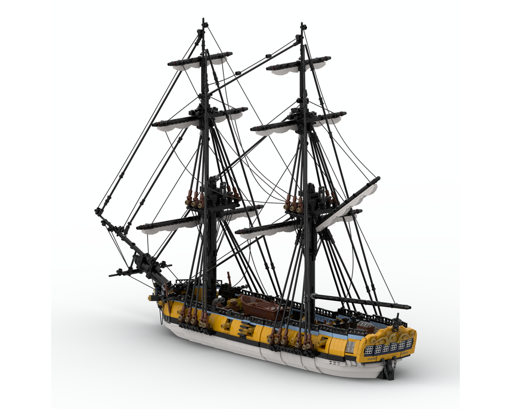Lego Moc Sloop Of War Hms Challenger By Boeing7878dreamliner