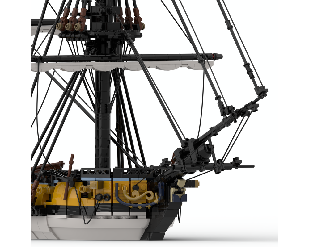 Lego Moc Sloop Of War Hms Challenger By Boeing7878dreamliner
