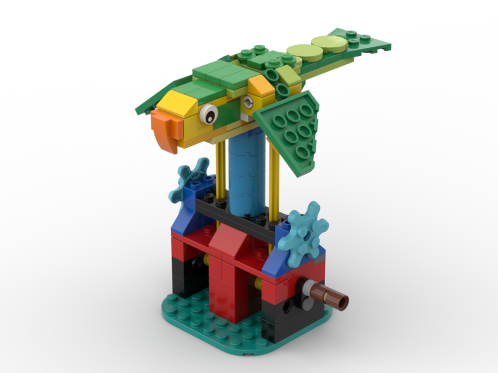 Lego Moc 11019 Flying Bird By Pocmoc Rebrickable Build With Lego