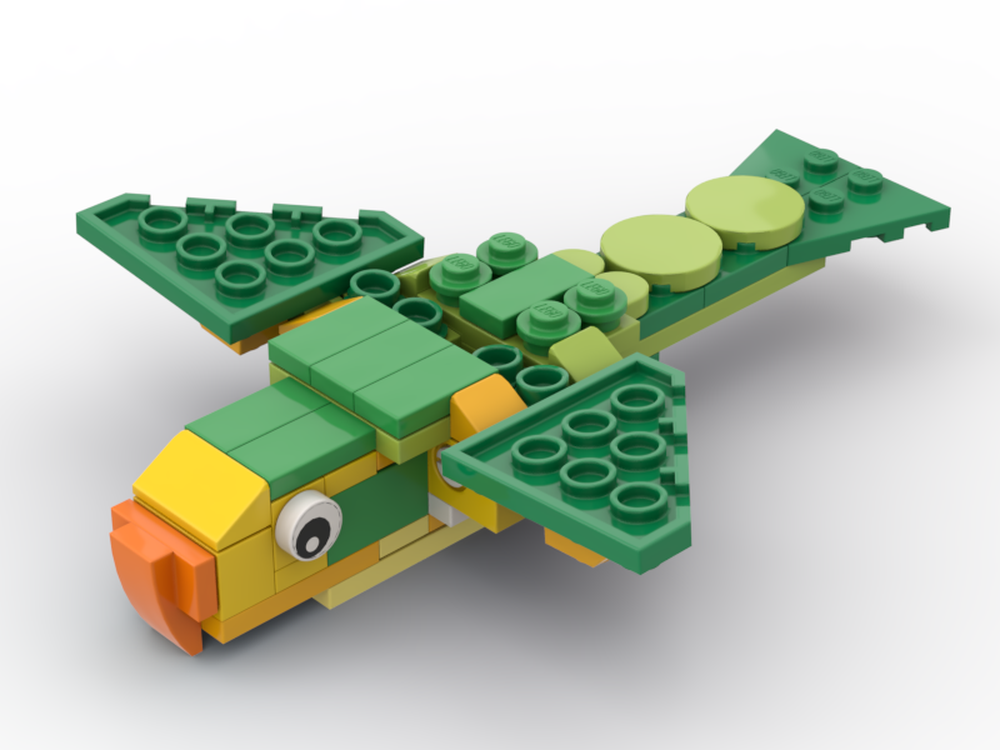 Lego Moc 11019 Flying Bird By Pocmoc Rebrickable Build With Lego