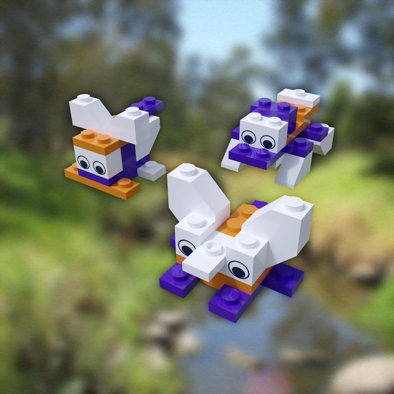 LEGO MOC Bee, Platypus & Horsefly by JappaWakka | Rebrickable - Build ...