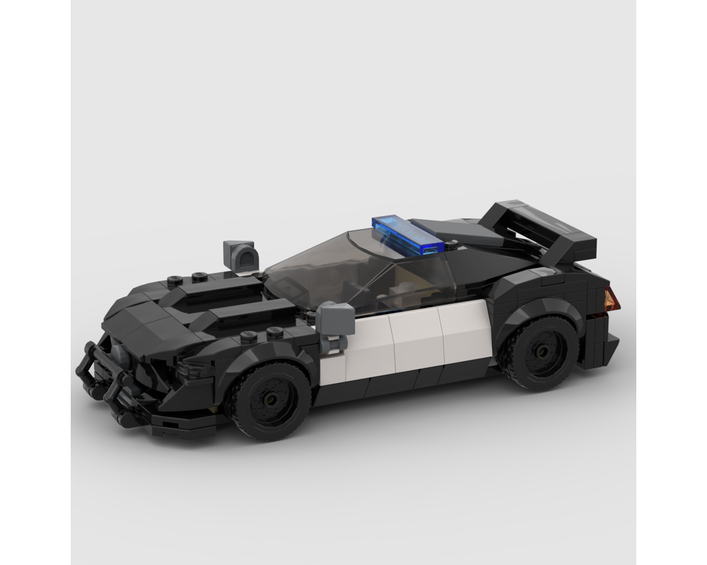 Lego Moc Police Patrol Car By Thrulego Rebrickable Build With Lego
