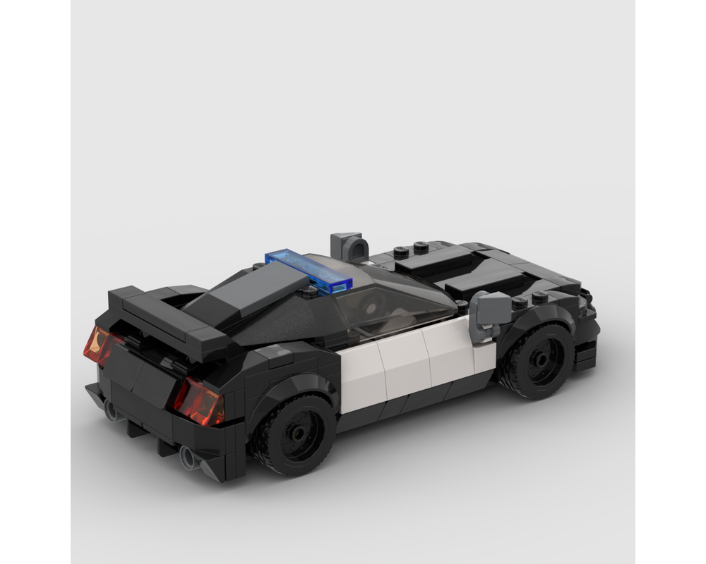 Lego Moc Police Patrol Car By Thrulego Rebrickable Build With Lego