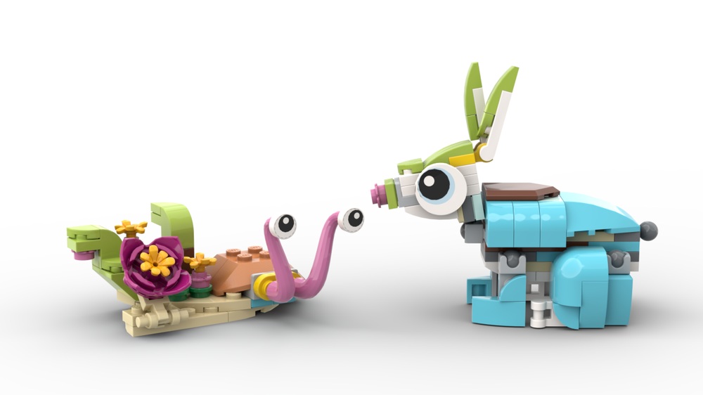 LEGO MOC 31128 Bunny by Lenarex | Rebrickable - Build with LEGO