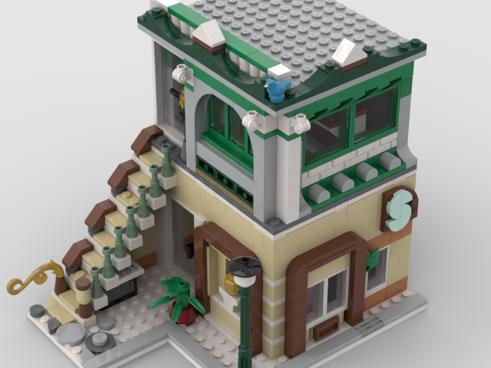 Lego Moc Fashion Store And Bar By Cassieliu Rebrickable Build With Lego
