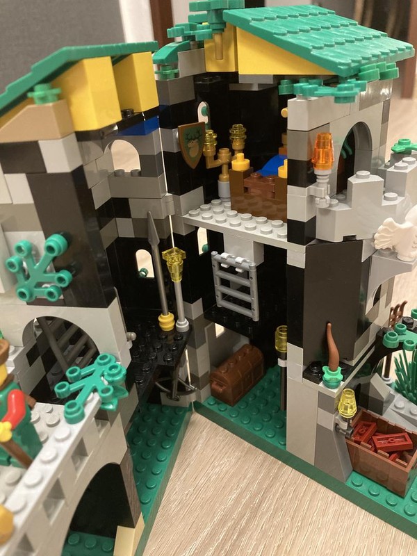 LEGO MOC Forestman castle by Ftigr | Rebrickable - Build with LEGO