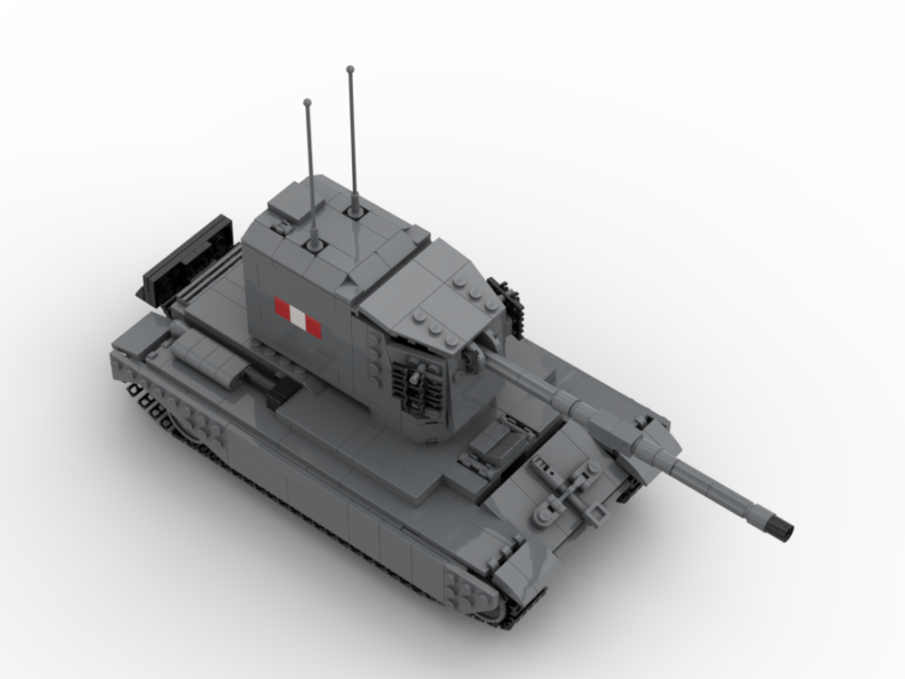 LEGO MOC FV4005 Stage II tank destroyer V2 by gunsofbrickston ...