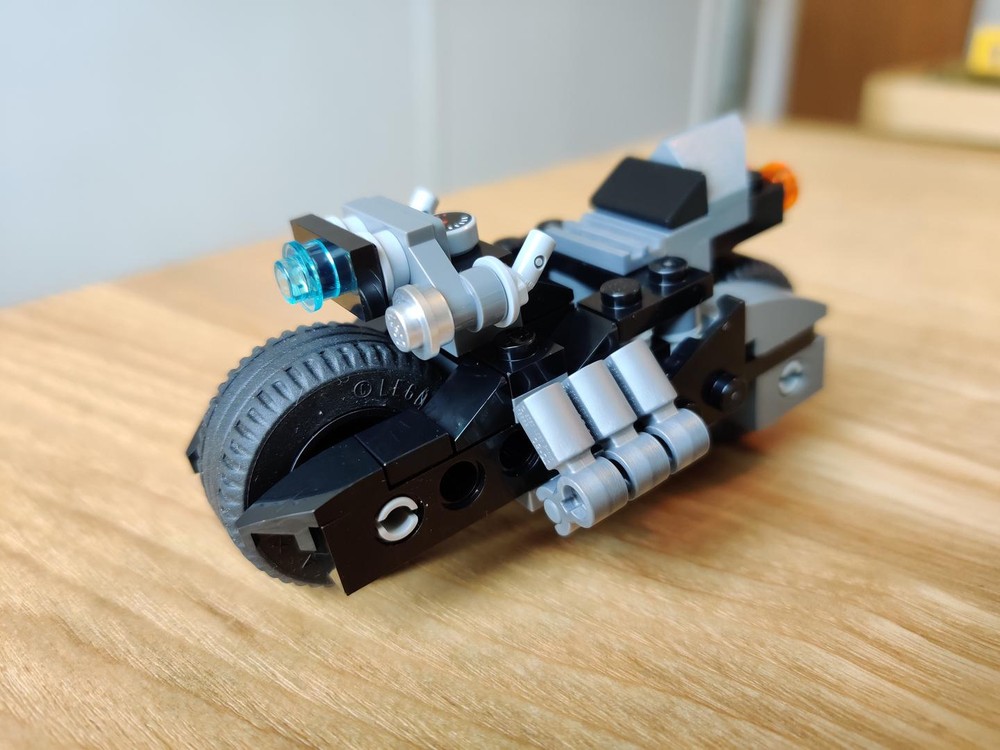 LEGO MOC Batcycle by tga-tt-gamer | Rebrickable - Build with LEGO