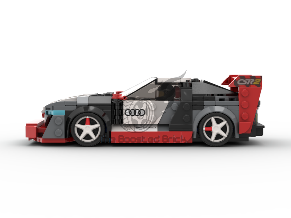 Lego Moc Audi Hoonitron By Theboostedbrick Rebrickable Build With Lego
