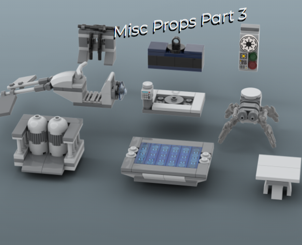 LEGO MOC Misc props part 3 by Eddies Mocs | Rebrickable - Build with LEGO