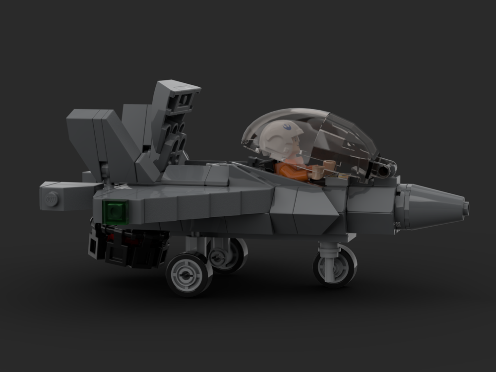 LEGO MOC F-35B STOVL chibi jet by legomania_josh | Rebrickable - Build ...