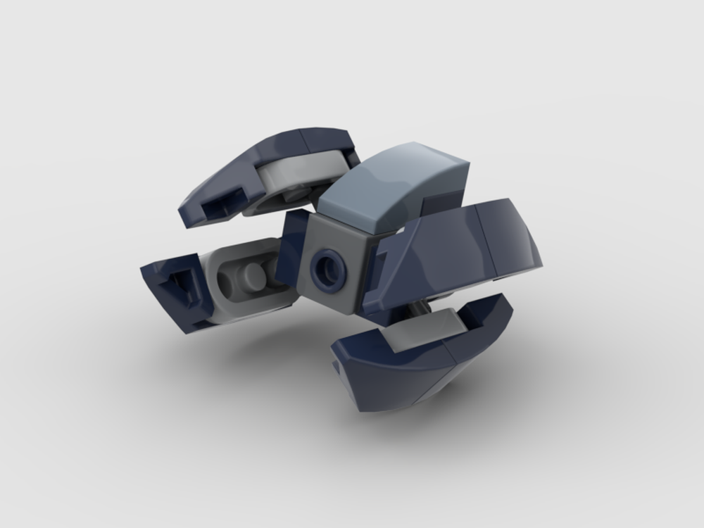 LEGO MOC Micro scale vulture droid by Lego_things_and_stuff ...