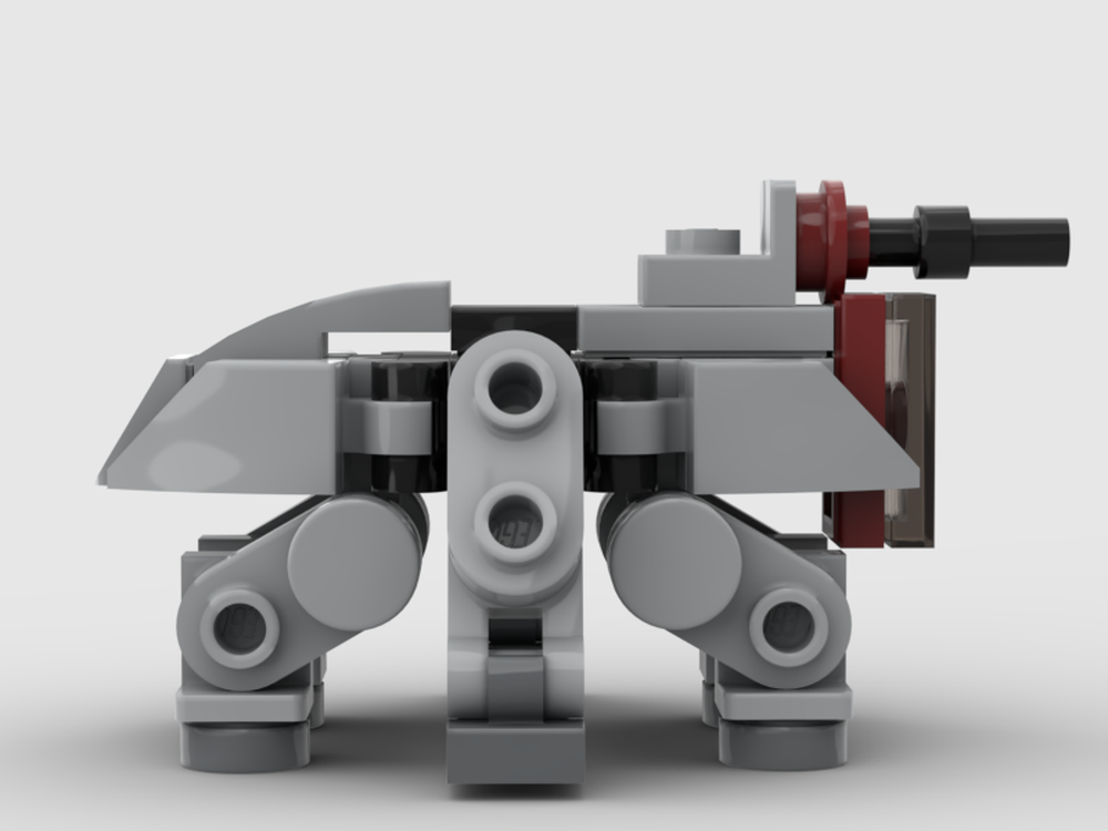 Lego Moc Micro Scale At Te By Legothingsandstuff Rebrickable
