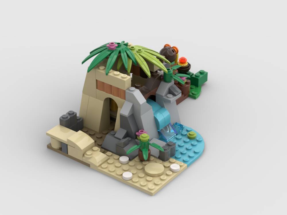 LEGO MOC 41149 The Secret Island by Oldschool | Rebrickable - Build ...