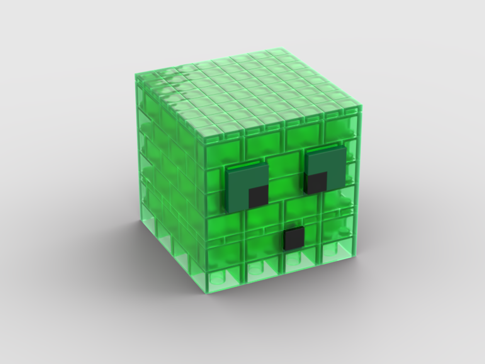LEGO MOC minecraft slime by Bakedbeans45 | Rebrickable - Build with LEGO