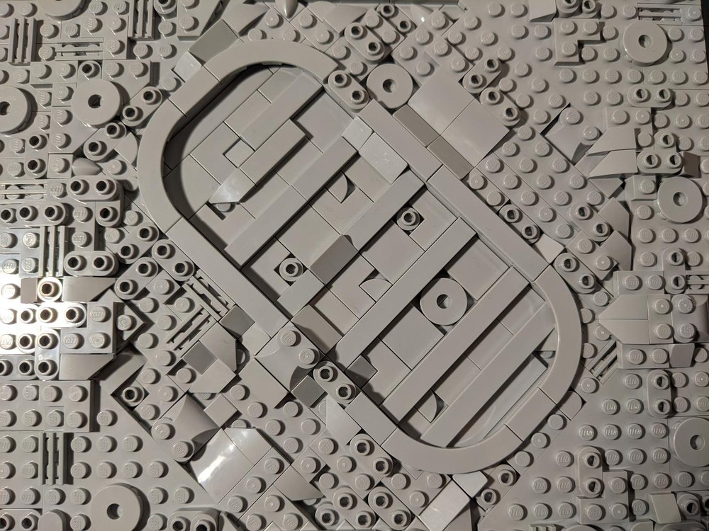 LEGO MOC Footprint on the Moon by osmocs | Rebrickable - Build with LEGO