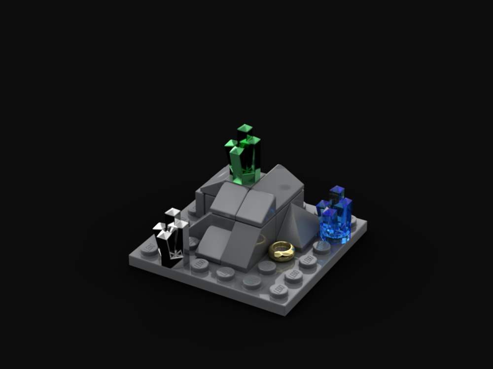 LEGO MOC rock by Bakedbeans45 | Rebrickable - Build with LEGO