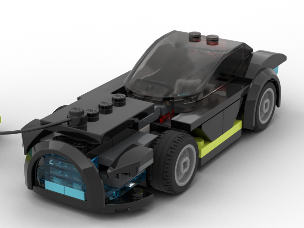Lego Moc 60383 Bat Car By Hoppepe Rebrickable Build With Lego